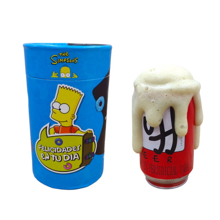 SRB| 13.5 Simpson Roll Lata FELICIDADES EN TU DIA 17 cm – Toque Dulce ...